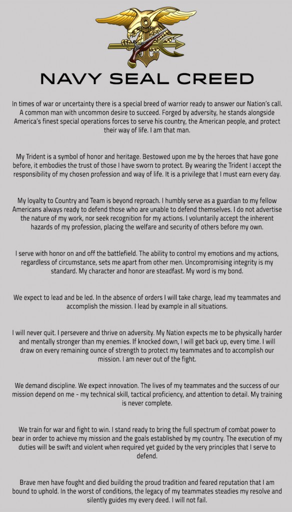 Warrior Creed: The Code That Inspires Modern Heroes