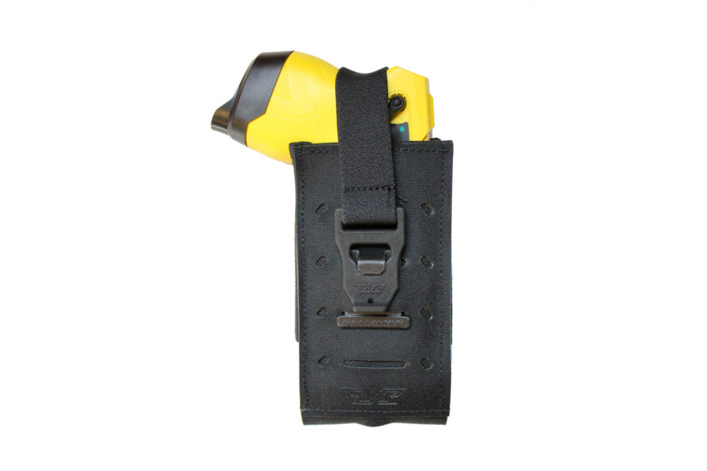 Universal Radio/Taser Pouch for Tactical Carriers